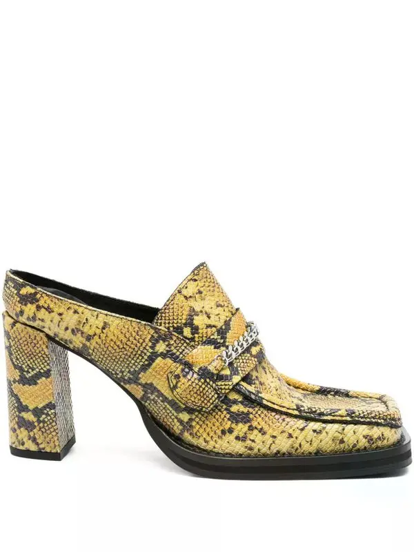 Martine Rose 90mm Square-toe Pumps