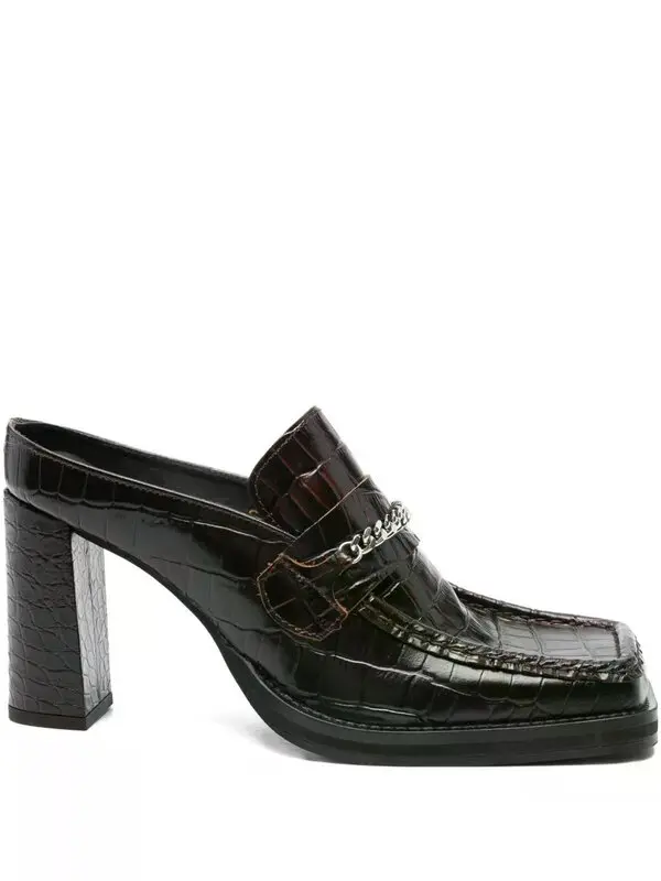 Martine Rose 90mm Square-toe Pumps