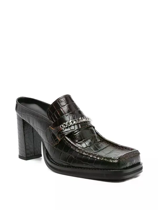 Martine Rose 90mm Square-toe Pumps