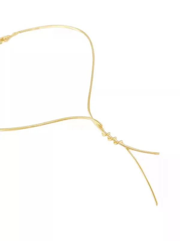 Rabanne Twisted Wire Necklace