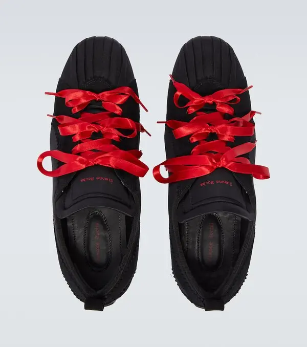 Simone Rocha Ballerina Grip Satin Sneakers