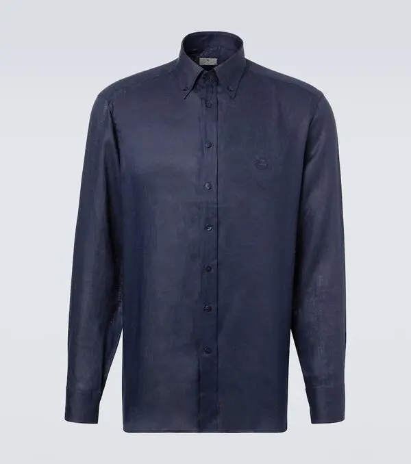 Etro Linen Shirt - Blue