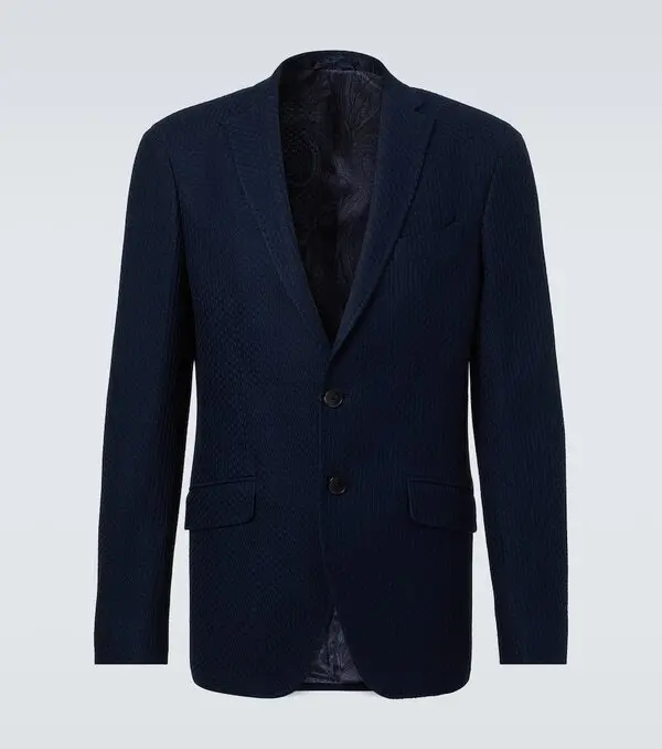 Etro Cotton Jersey Blazer