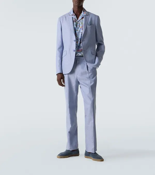 Etro Printed Cotton Poplin Bowling Shirt - Multicoloured