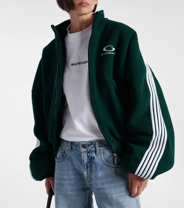 Balenciaga Loop Sports Icon Fleece Jacket