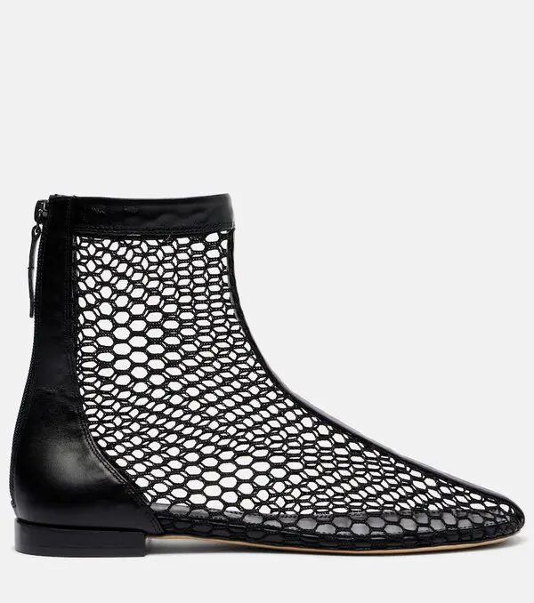 SOULIERS MARTINEZ Maxima Mesh Ankle Boots