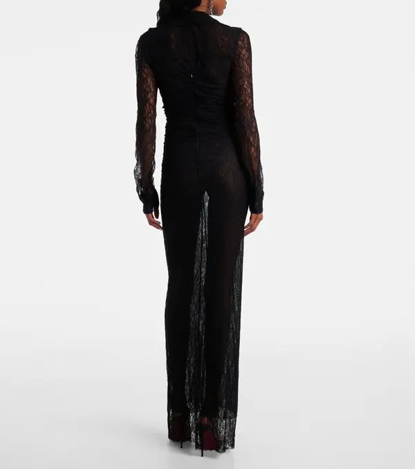 Christopher Esber Venus Sheer Lace Gown