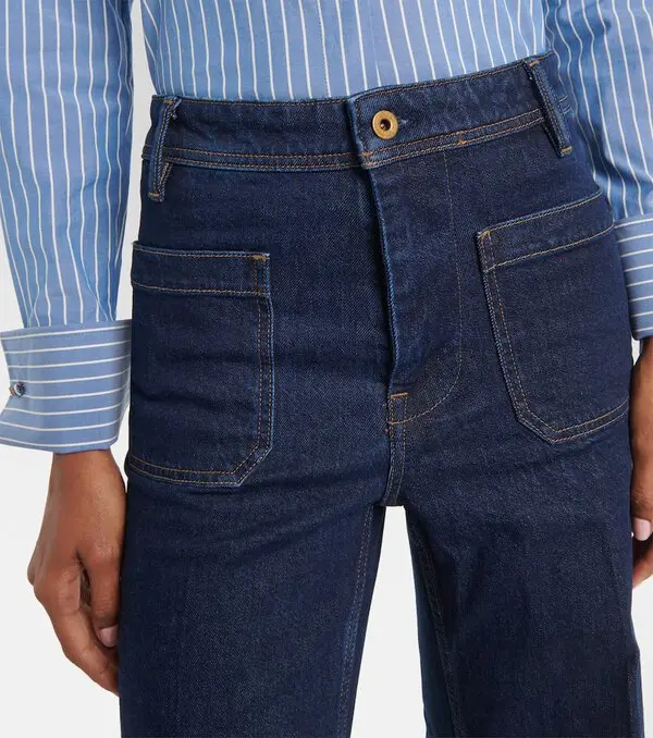 Polo Ralph Lauren High-rise Wide-leg Jeans - Blue