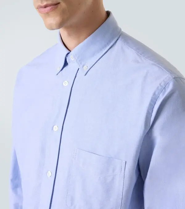 LARDINI Cotton Shirt - Blue