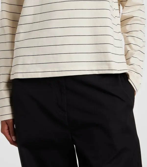 LESET Margo Striped Cotton Jersey T-shirt