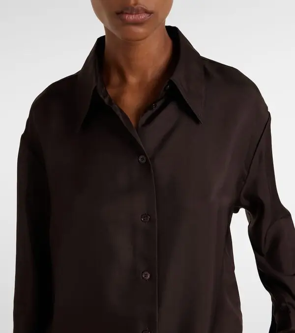 RÓHE Oversized Silk Shirt