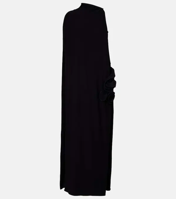 Magda Butrym Caped Asymmetric Gown