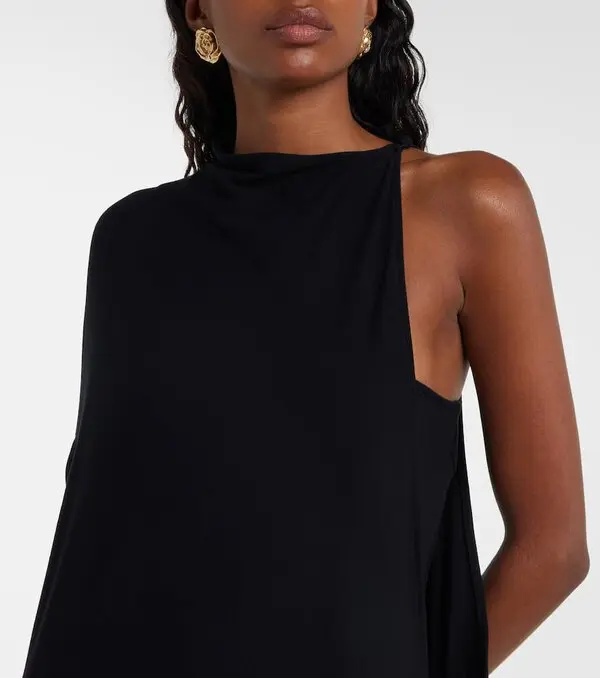 Magda Butrym Caped Asymmetric Gown