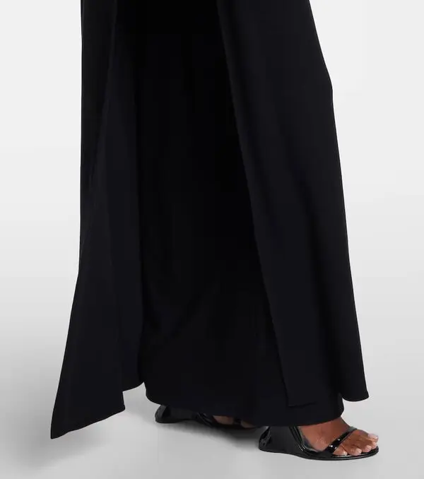 Magda Butrym Caped Asymmetric Gown