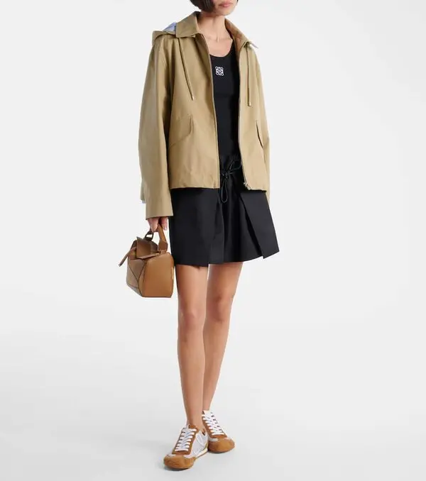 Loewe Anagram Cotton Gabardine Jacket