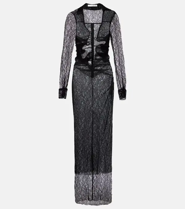 Christopher Esber Venus Sheer Lace Gown