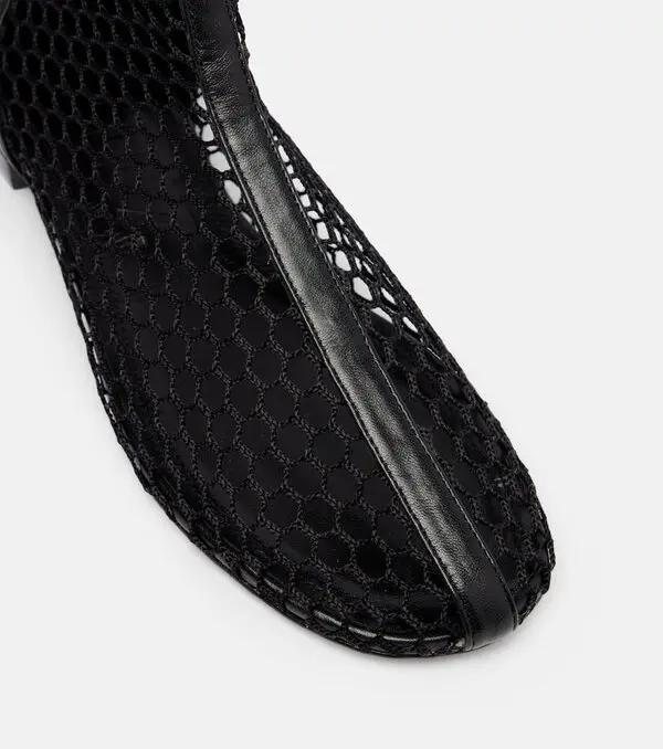 SOULIERS MARTINEZ Maxima Mesh Ankle Boots