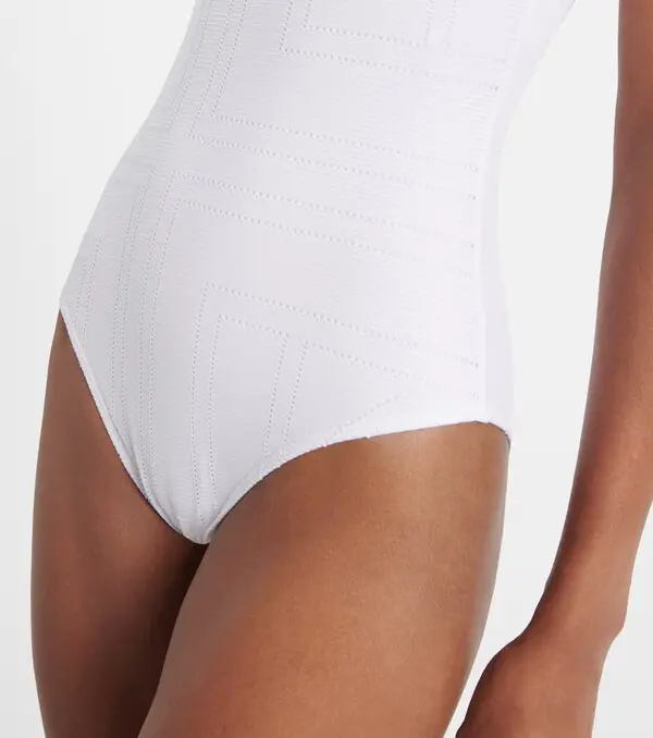 TOTEME Monogram Jersey Swimsuit