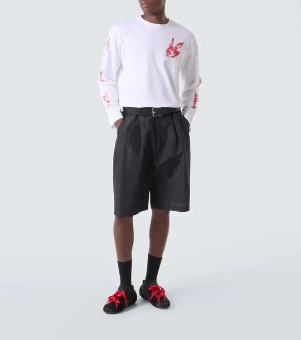 Simone Rocha Tortoise & Hare Cotton Jersey T-shirt