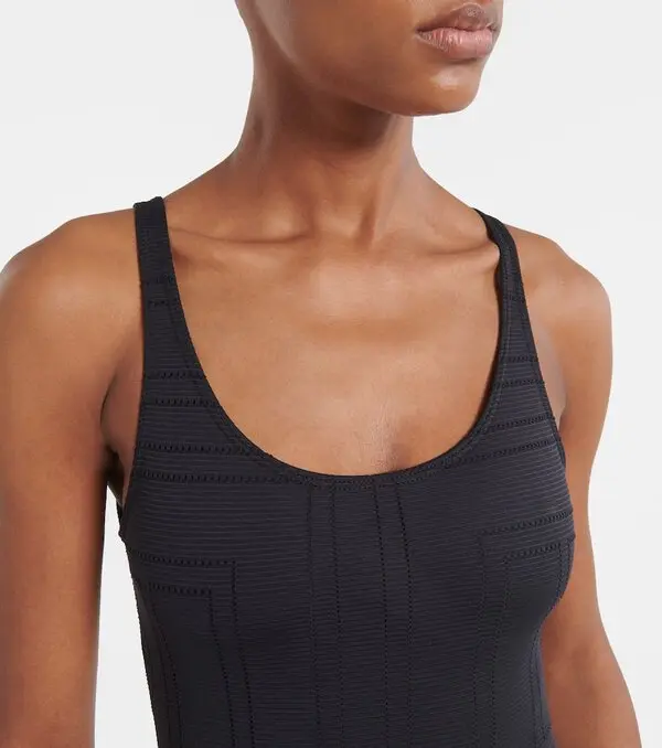 TOTEME Monogram Jersey Swimsuit