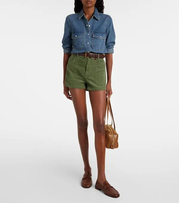 Veronica Beard Sally Corduroy Shorts