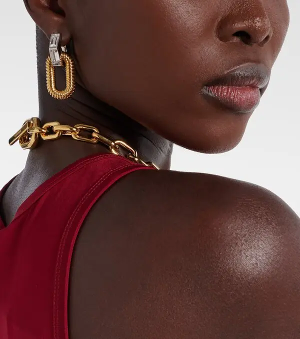 Rabanne Link Xl Drop Earrings