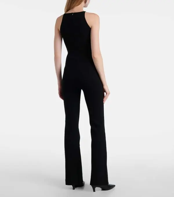 COURREGES Logo Jumpsuit - Black