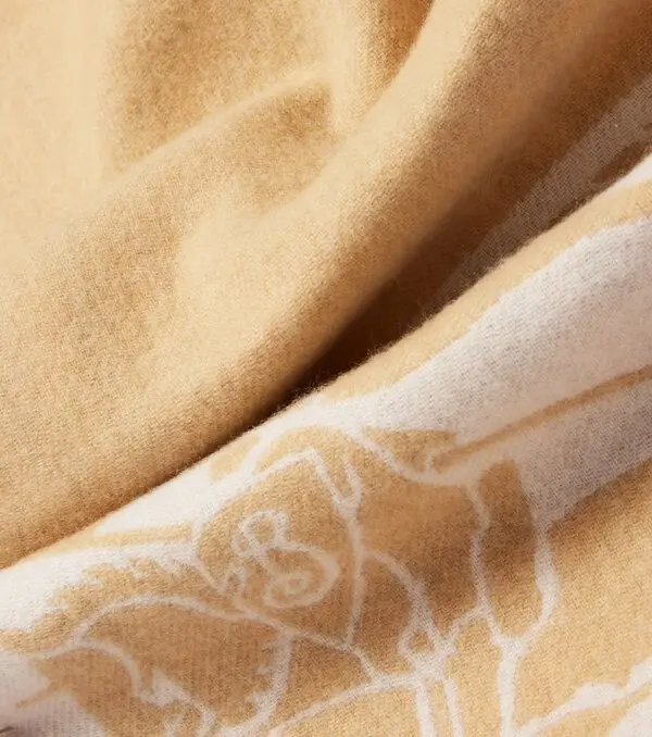 Burberry Check Reversible Cashmere Scarf