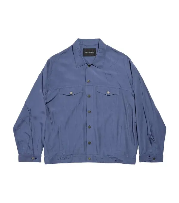 Balenciaga Fluid Denim Jacket