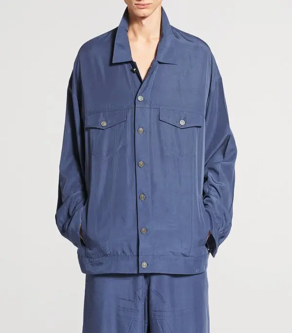 Balenciaga Fluid Denim Jacket