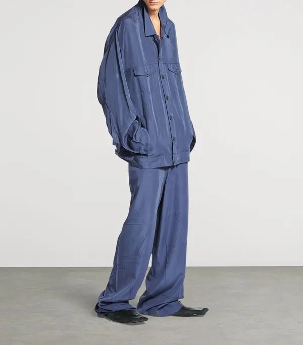 Balenciaga Fluid Denim Jacket