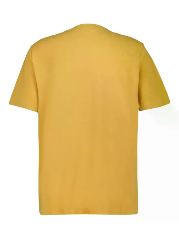 Frescobol Carioca Cotton-linen Blend T-shirt - Yellow