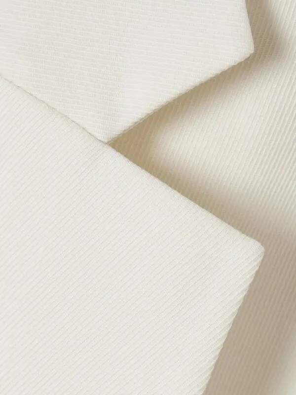 ST. AGNI Tie-side Wool-blend Twill Vest
