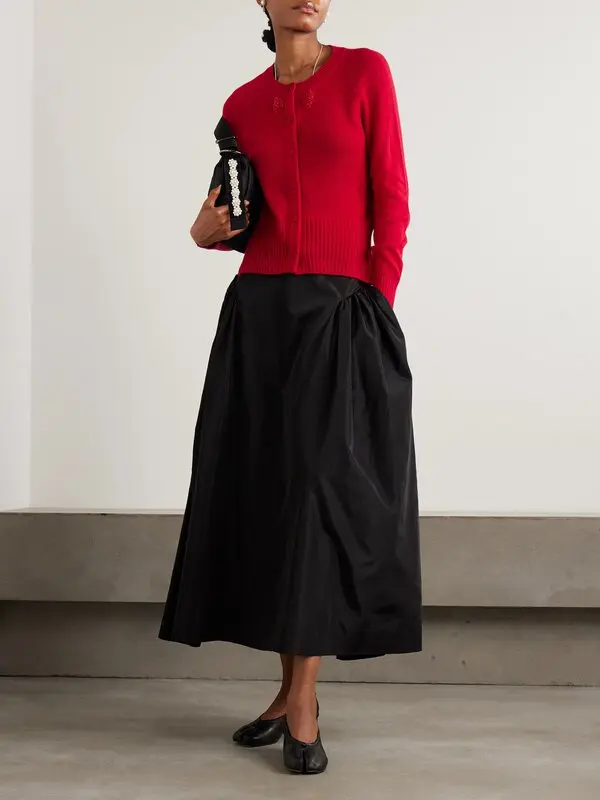 Simone Rocha - Bead-Embellished Cashmere Cardigan