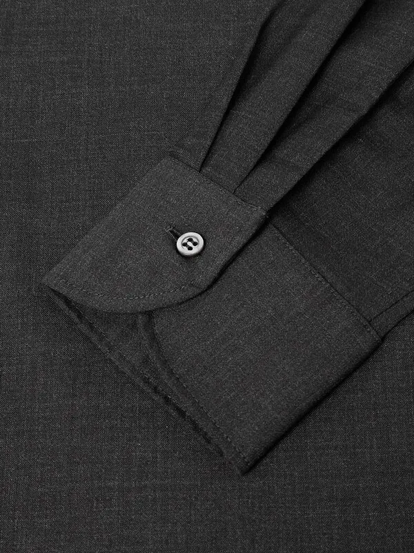SAMAN AMEL Wool Overshirt