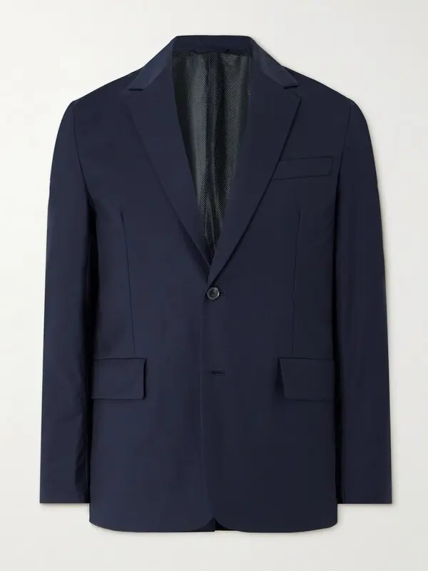 Paul Smith Green Storm System Wool Blazer