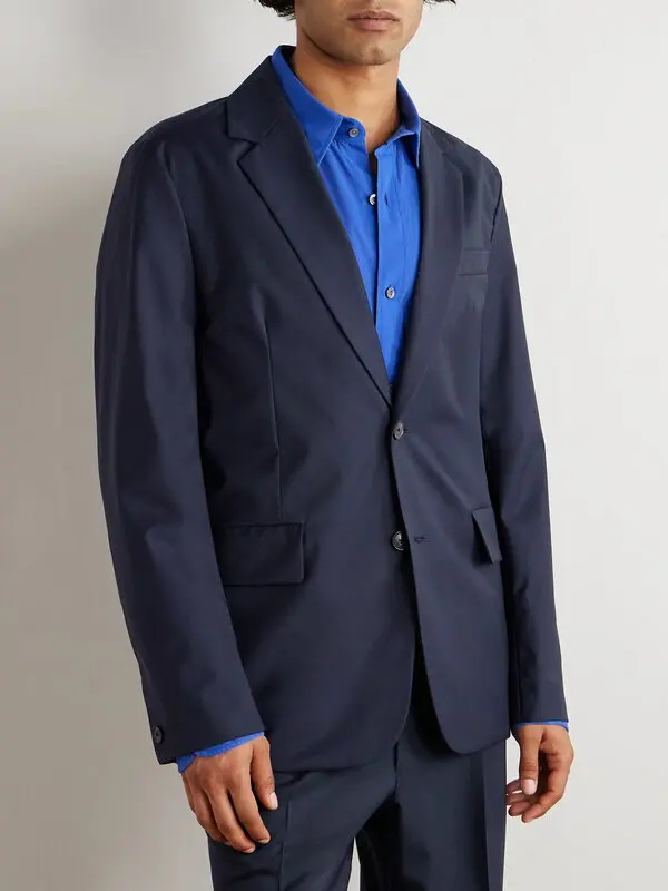 Paul Smith Green Storm System Wool Blazer