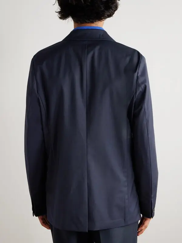 Paul Smith Green Storm System Wool Blazer