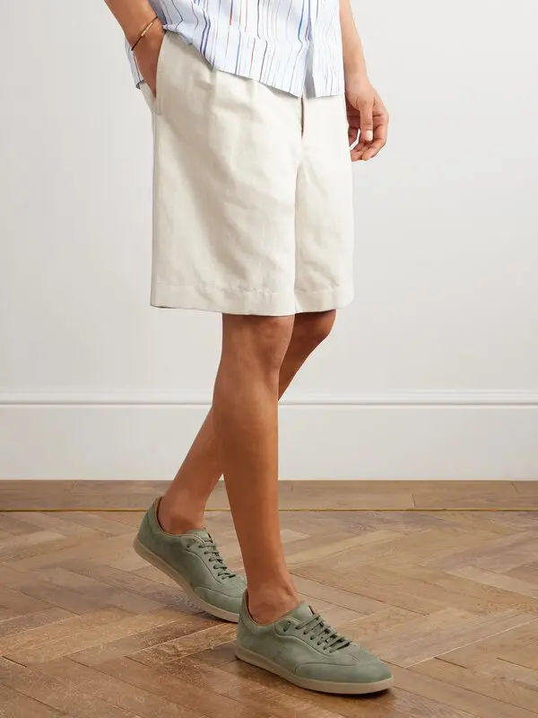 Paul Smith Bailey Logo-embossed Nubuck Sneakers