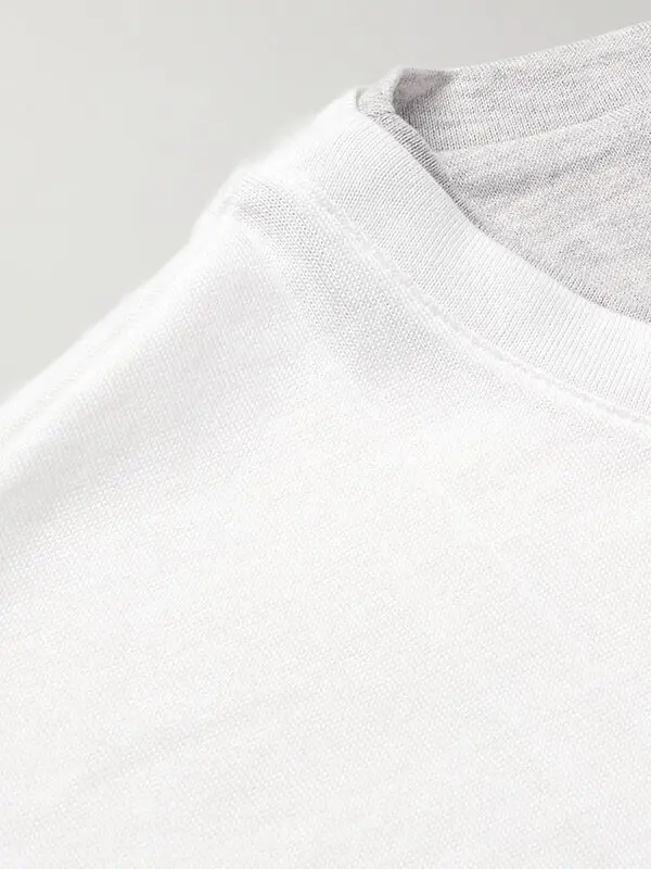 Eleventy Giza Cotton-jersey T-shirt