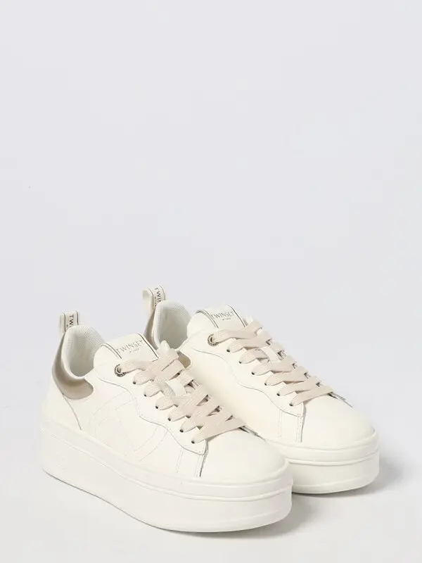 TWINSET Platform Sneakers - White 1