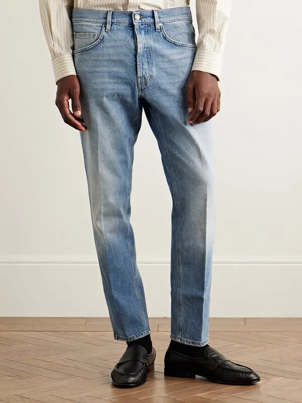 LARDINI Slim-fit Straight-leg Jeans