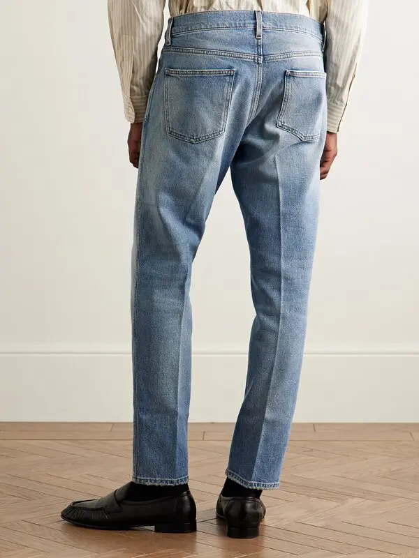 LARDINI Slim-fit Straight-leg Jeans