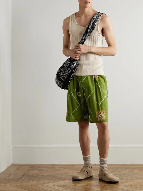 KARDO Straight-leg Cotton Shorts