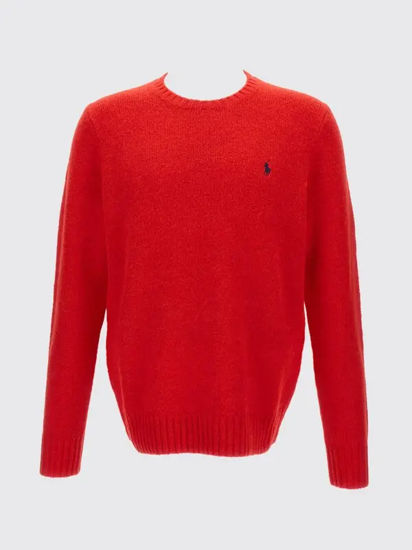 Polo Ralph Lauren Crew Neck Pullover Sweater - Red