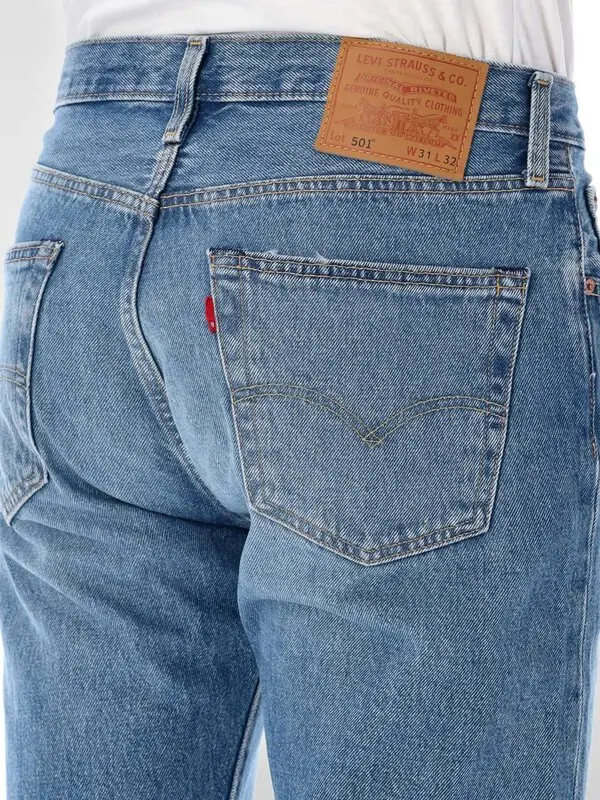 LEVI'S Wash Button-fly Jeans - Blue 2