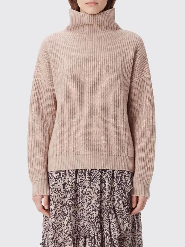 Isabel Marant Étoile Ribbed Knit Turtleneck Pullover - Beige