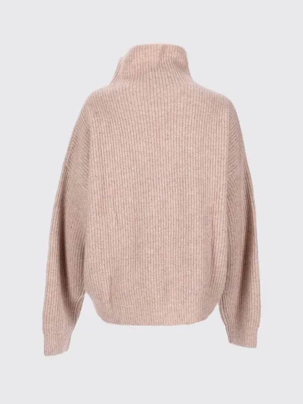 Isabel Marant Étoile Ribbed Knit Turtleneck Pullover - Beige
