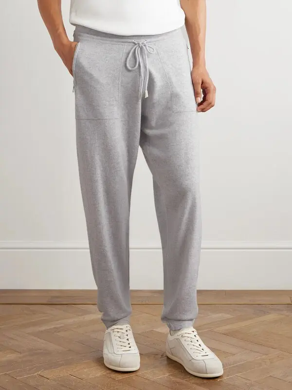 Eleventy Tapered Cashmere Sweatpants