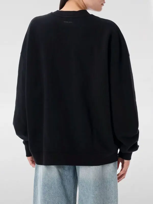ANINE BING Crewneck Sweatshirt - Black